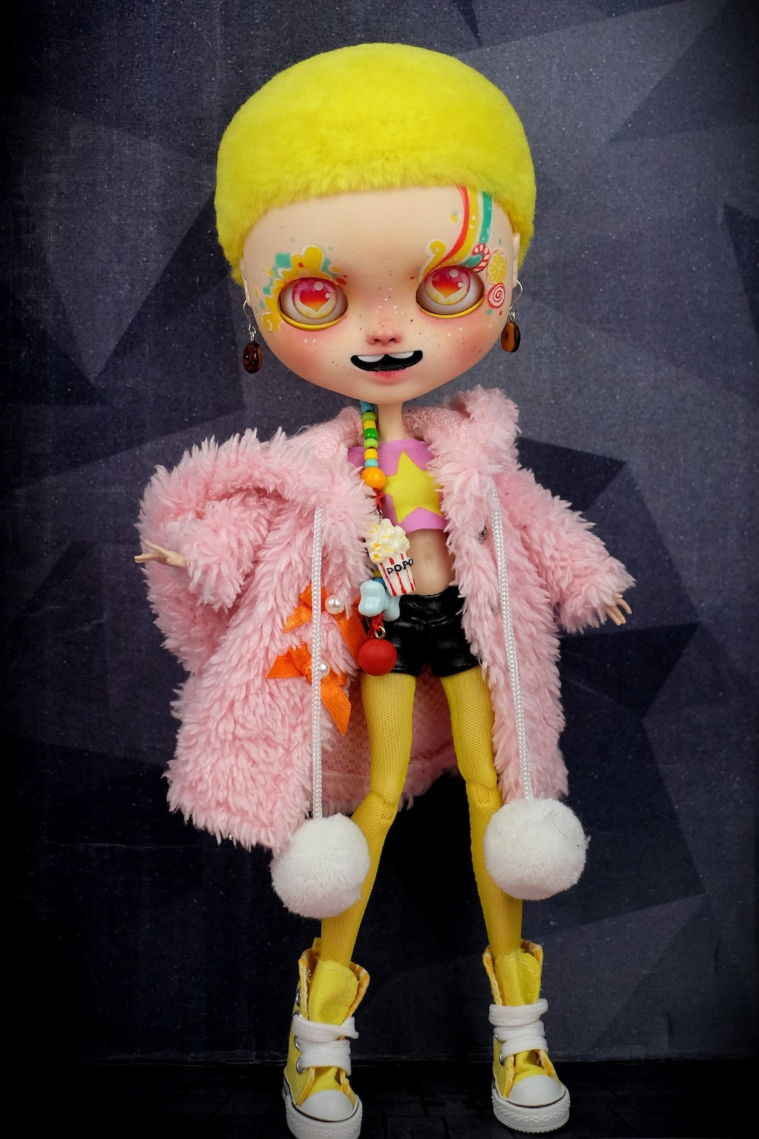 Funny Girl Ooak Custom Blythe Art Doll by Prescilla - Etsy