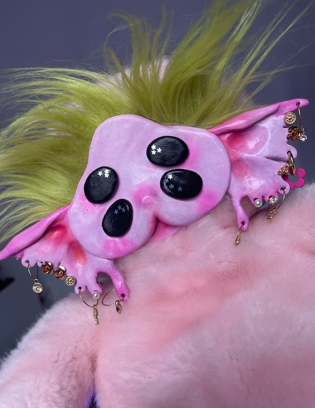 Melanie Martinez / Plushie With Clay Face - Kawaii Teddy - Etsy Canada