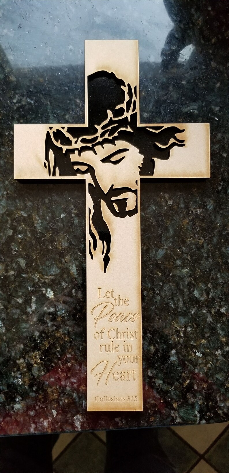 3D Jesus Cross - Etsy