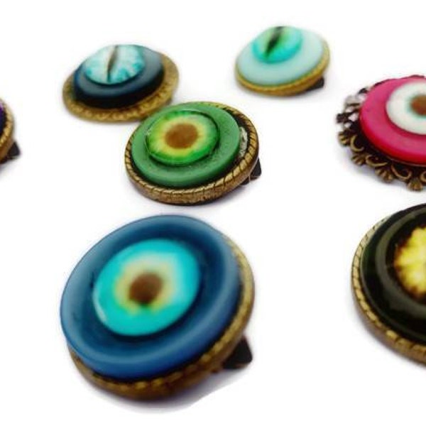Eye Brooch - Etsy UK