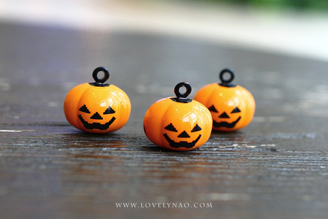 Halloween Cat Bell – Cute Pumpkin (pumpkin Bell) - Etsy
