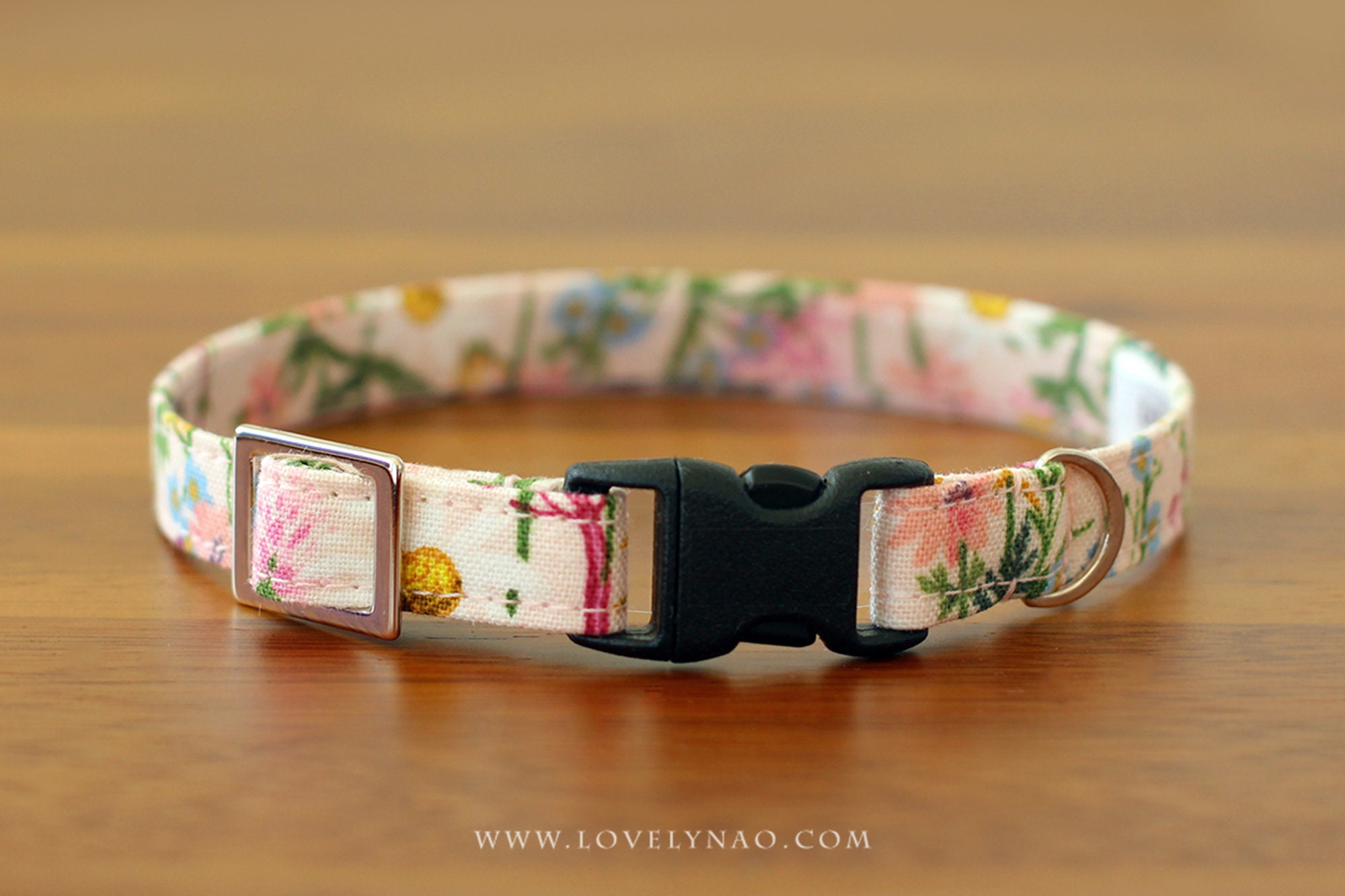 Wildflowers Cat Collar Pink / Rifle Paper Co® Cat Collar - Etsy