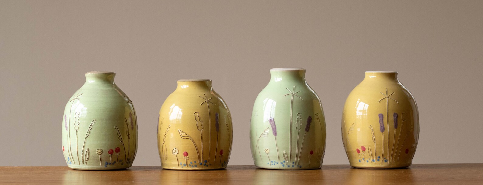 Wildflowers Small Posy Vase - Etsy