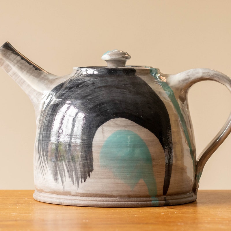 Ceramic Teapot - Etsy