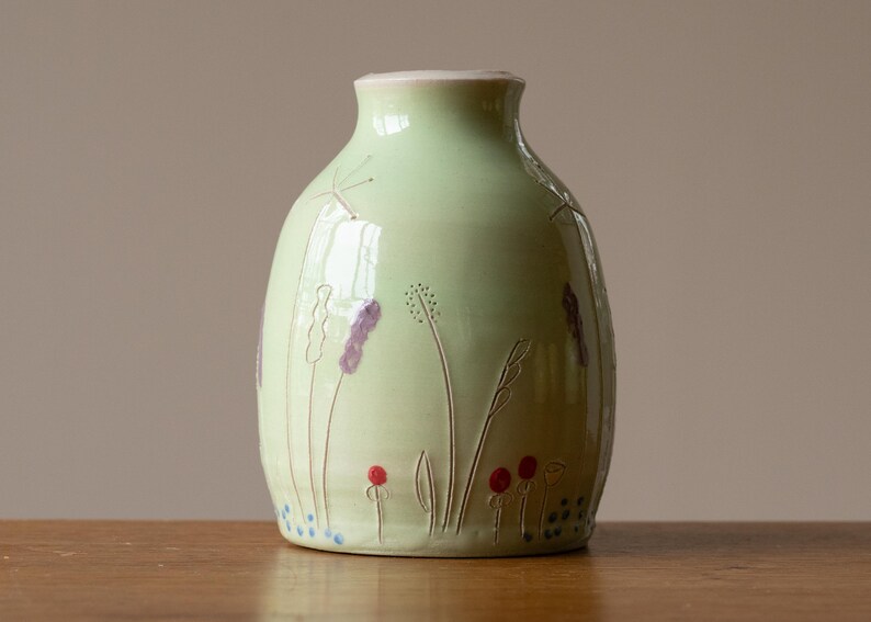 Wildflowers Small Posy Vase - Etsy