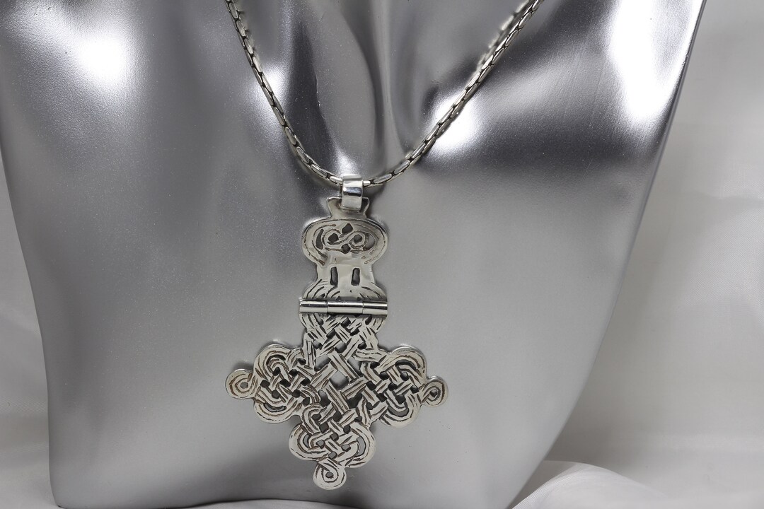 Large Coptic Cross Chain Necklace - Etsy