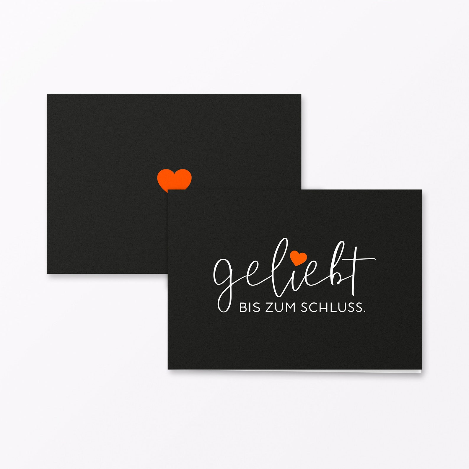 Mourning Card "beloved" Folding Card A6 Across Incl. Envelope ...