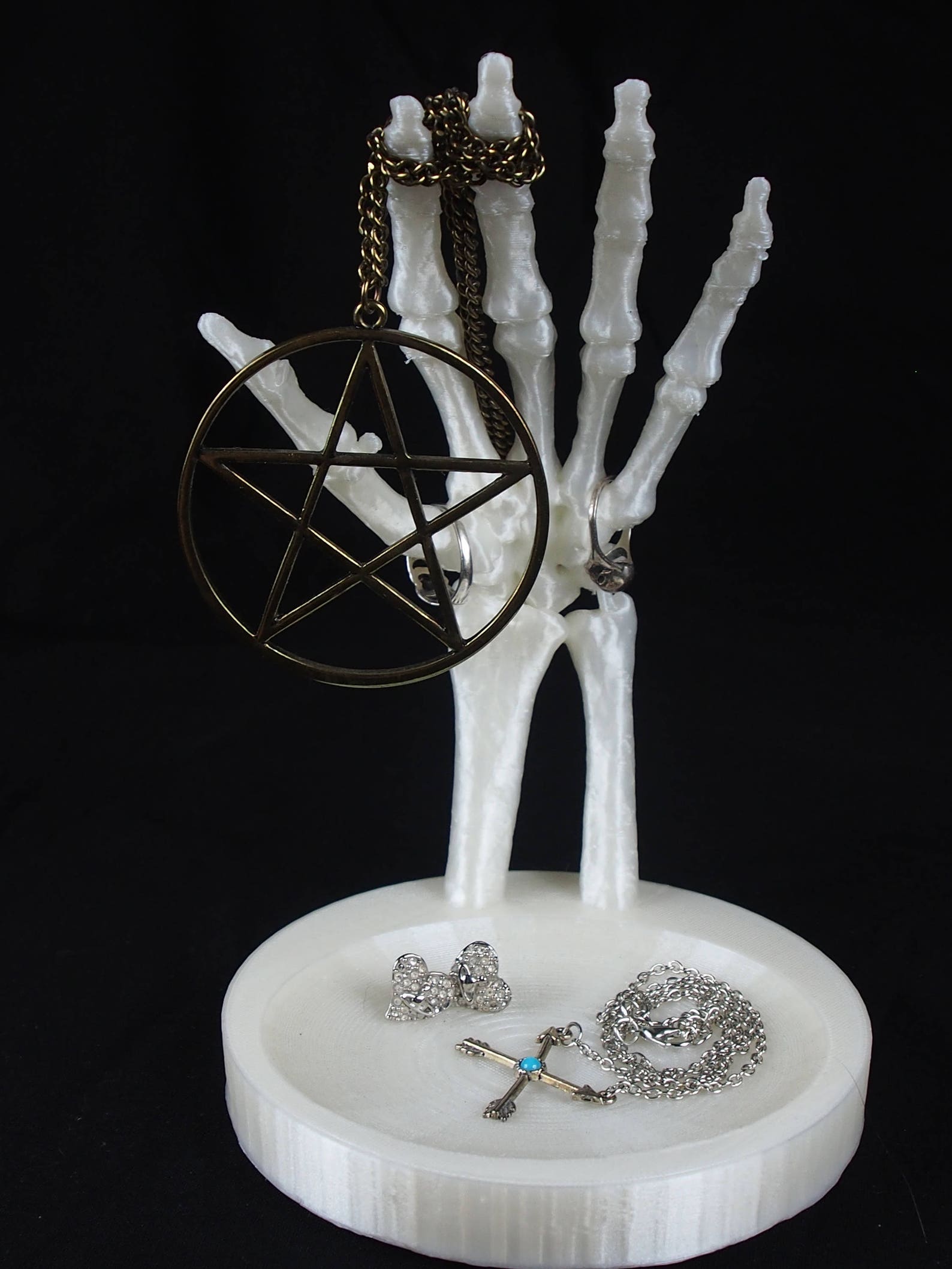 Skeleton Hand Jewellery Stand - Etsy