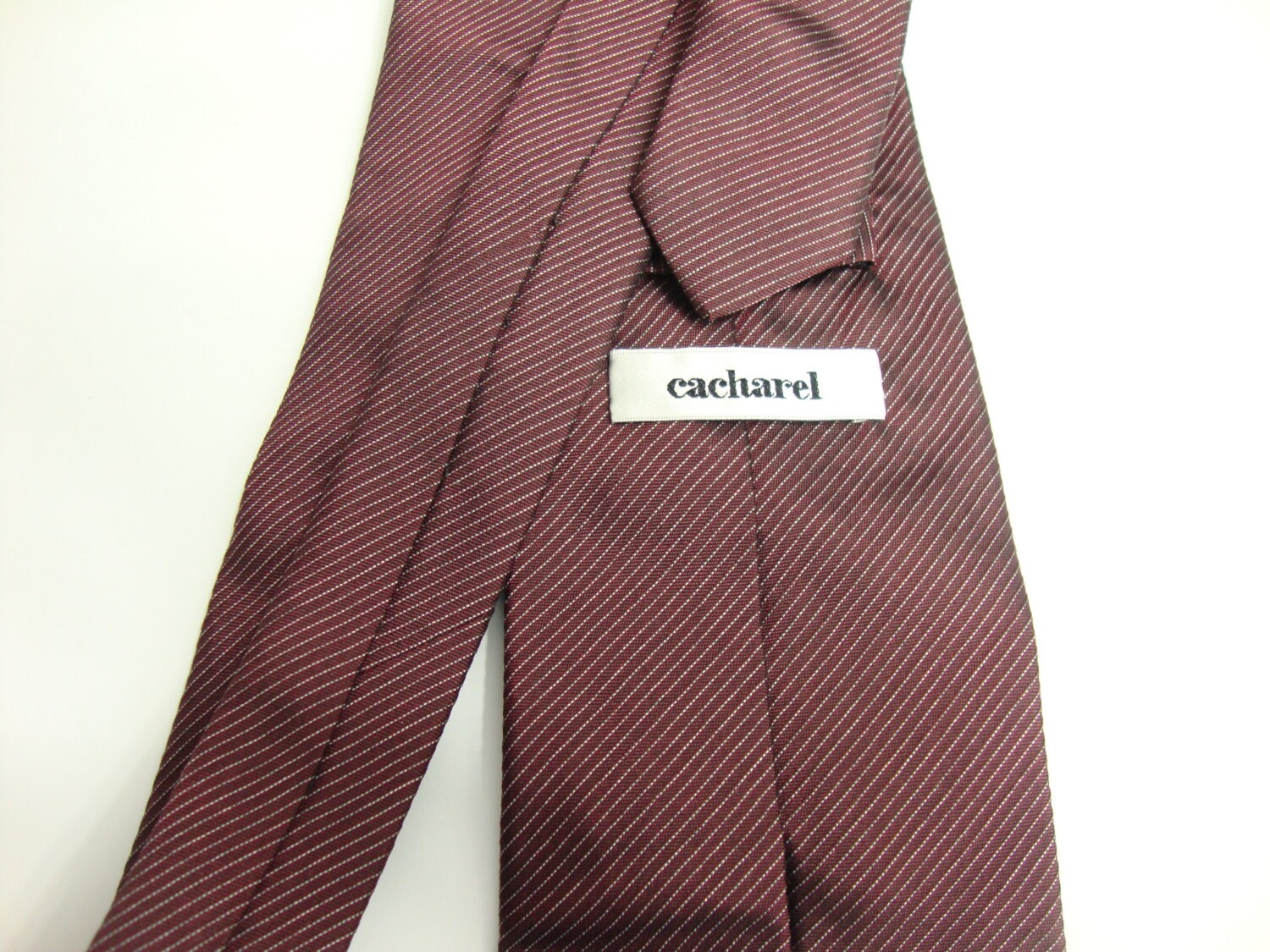 Vintage Mini Regimental Repp Tie / Made in ITALY / Handmade / 100% Silk ...