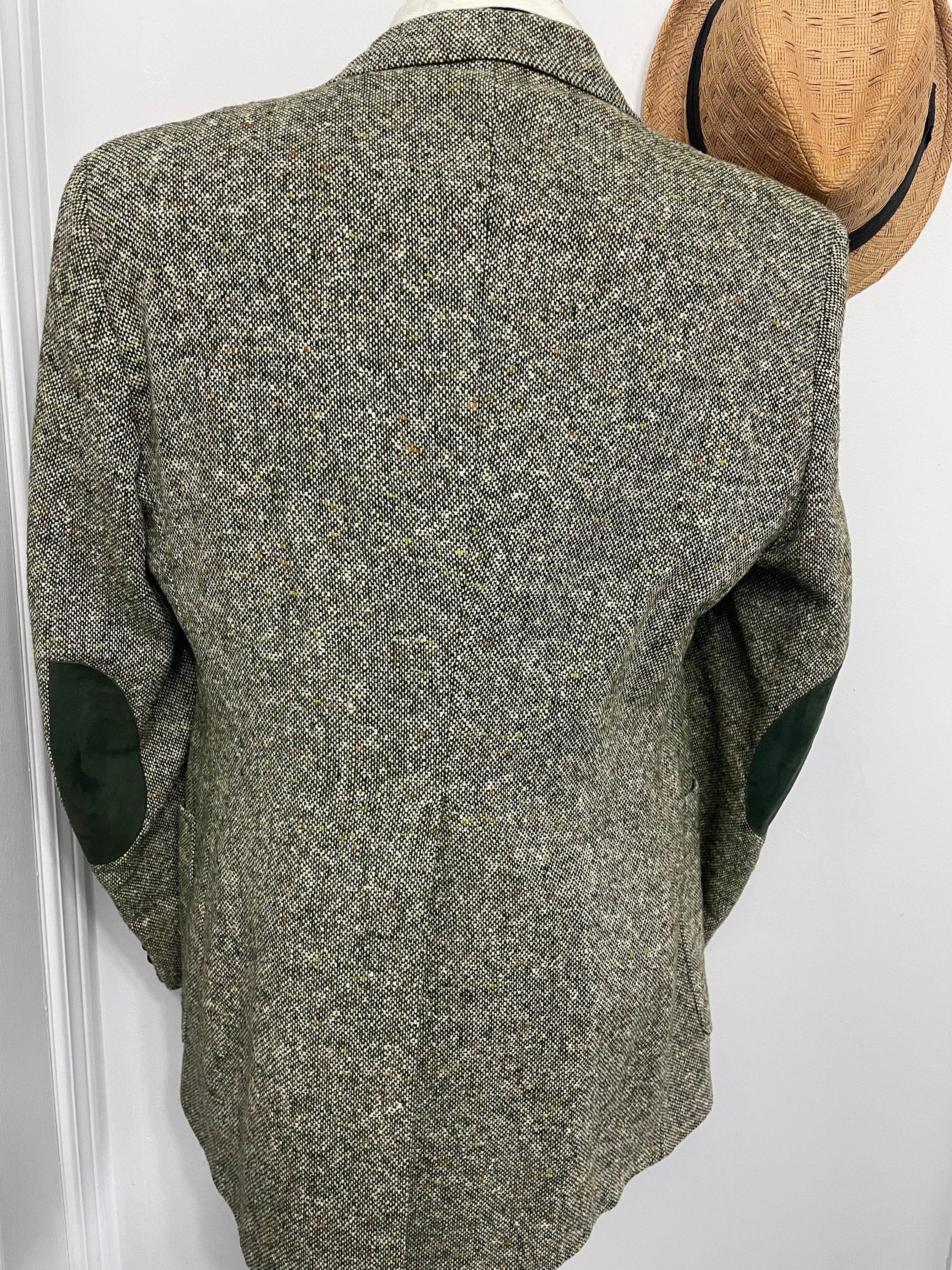 Rare / Vintage 1940's Elbow Patch / Classic Green Suit Jacket / Men's ...