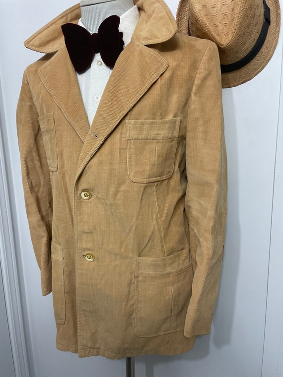 1940s Rare Norfolk Corduroy Jacket / Four Sporting P… - Gem