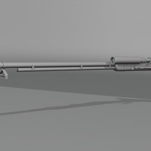 3D Model of Tusken Cycler Rifle from Star Wars | Etsy