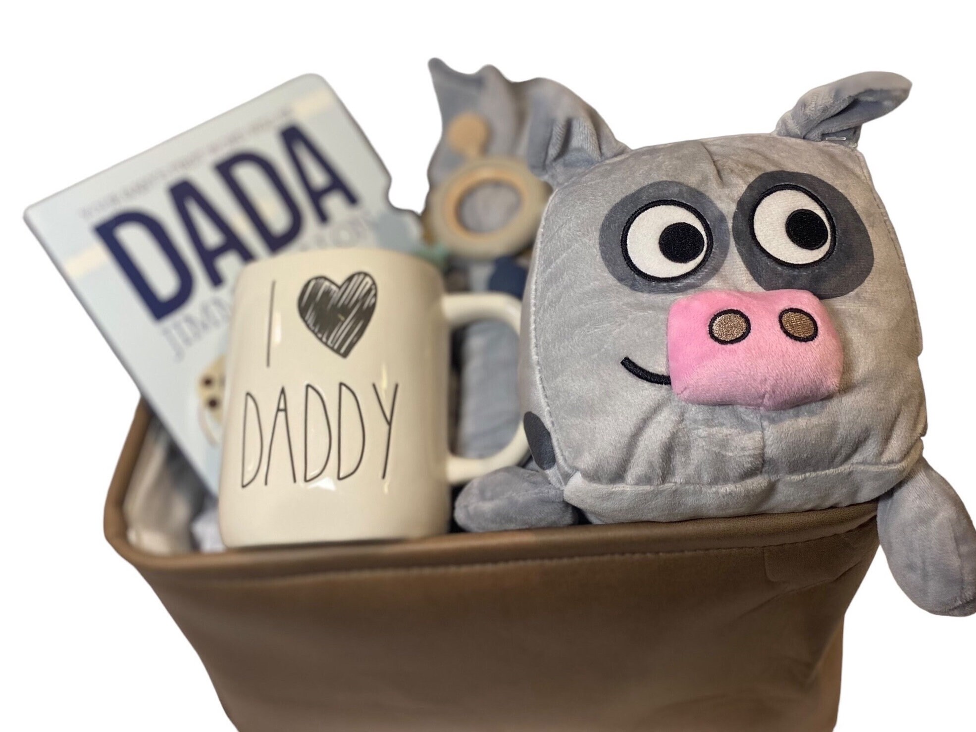 New Dad Gift Basket, Pregnancy Gift Box, New Dad and Newborn Baby Boy ...
