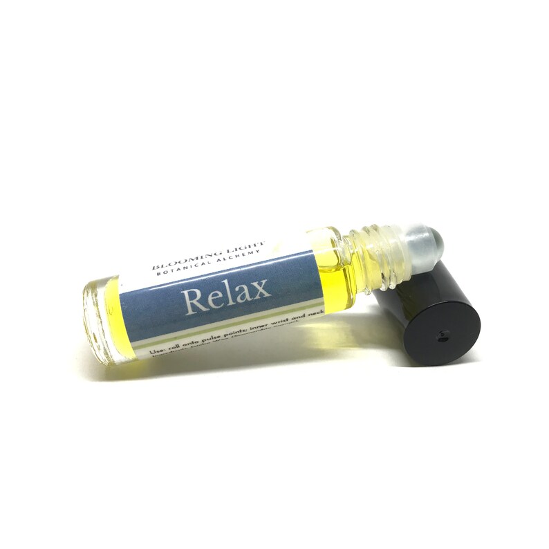 Relax Essential Oil Blends for Stress Relief and Relaxation | Etsy