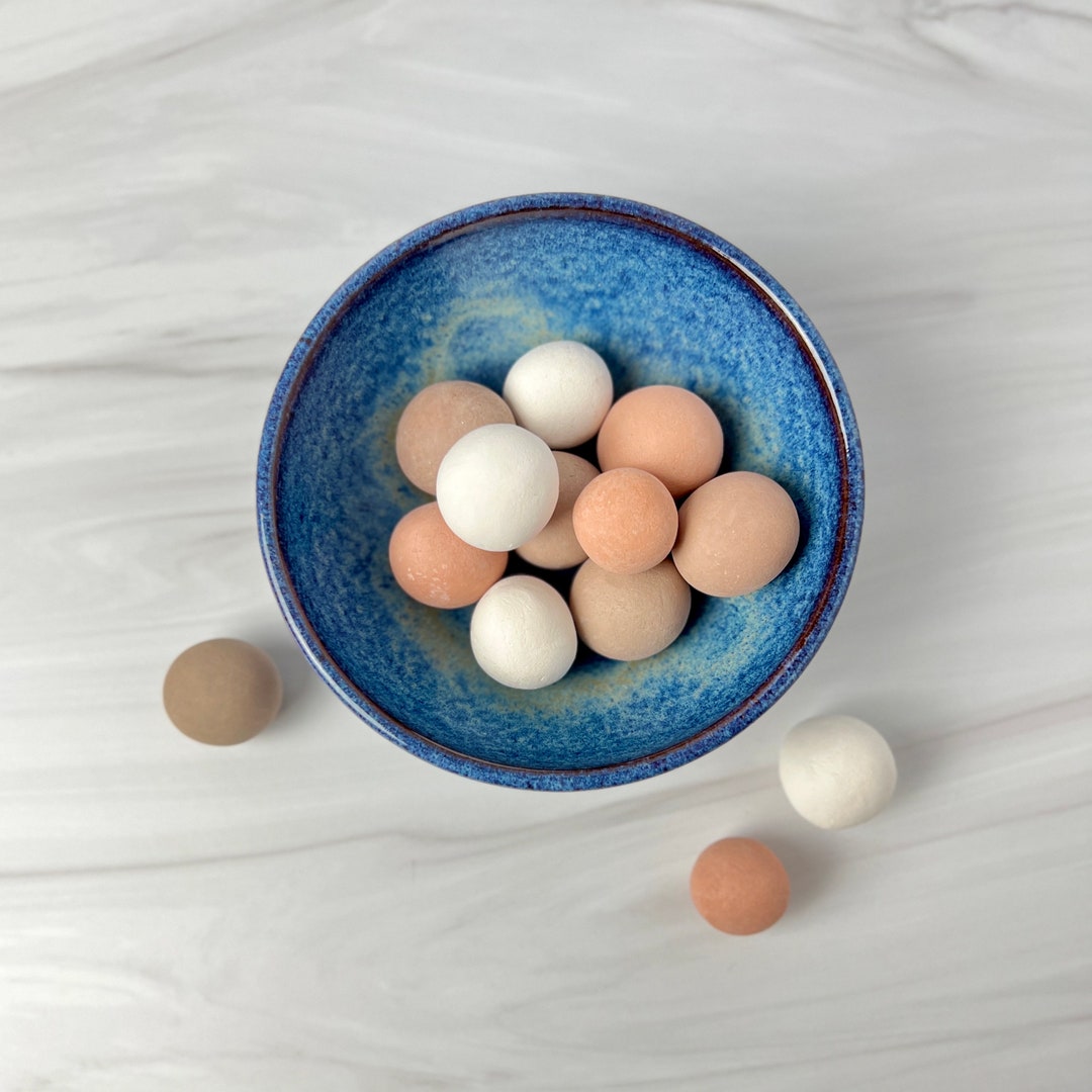 Clay Essential Oil Diffuser Stones, Rolled Stones Only: Boho Home Aroma ...