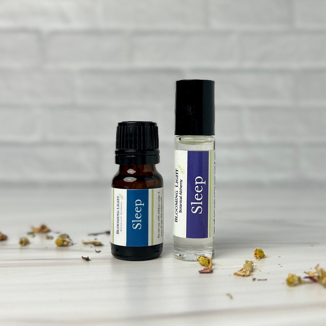 Sleep Essential Oil Blends for Stress Relief and Relaxation - Etsy