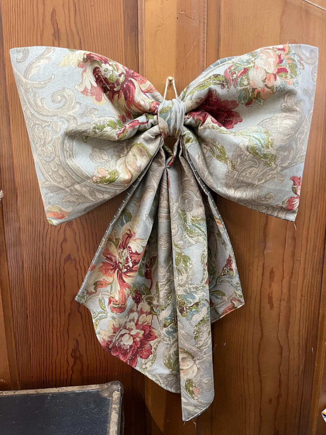 Large Handcrafted Bow for Front Door - Etsy