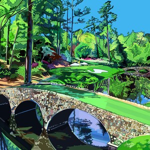 Amen Corner at Augusta National Golf Club, Georgia (GA), USA Sports ...