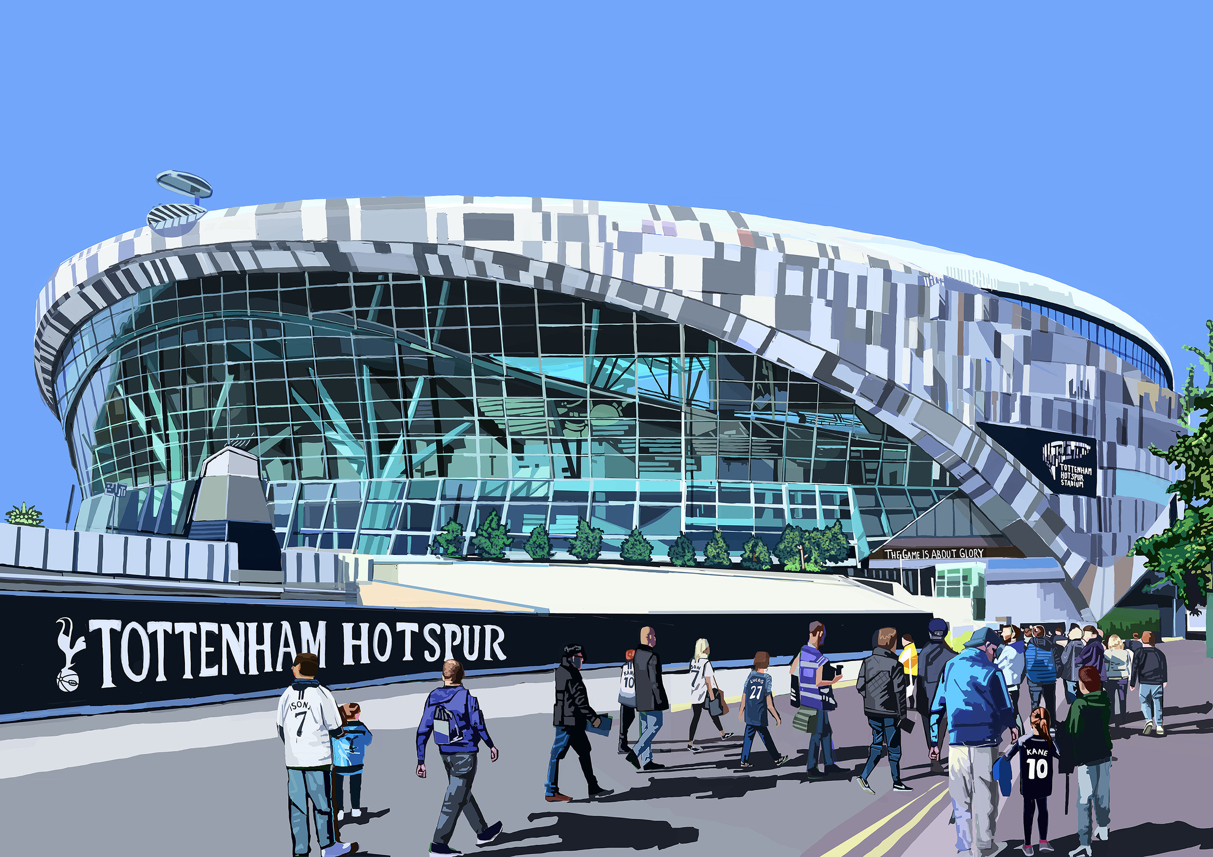 Tottenham Hotspur Stadium (spurs Stadium), White Hart Lane, North ...