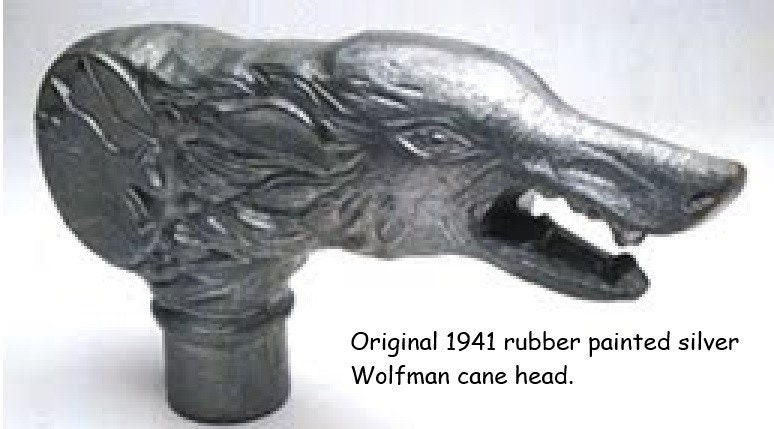 WOLFMAN 1941 Cane Exact Replica Used by Lon Chaney Jr. in the - Etsy