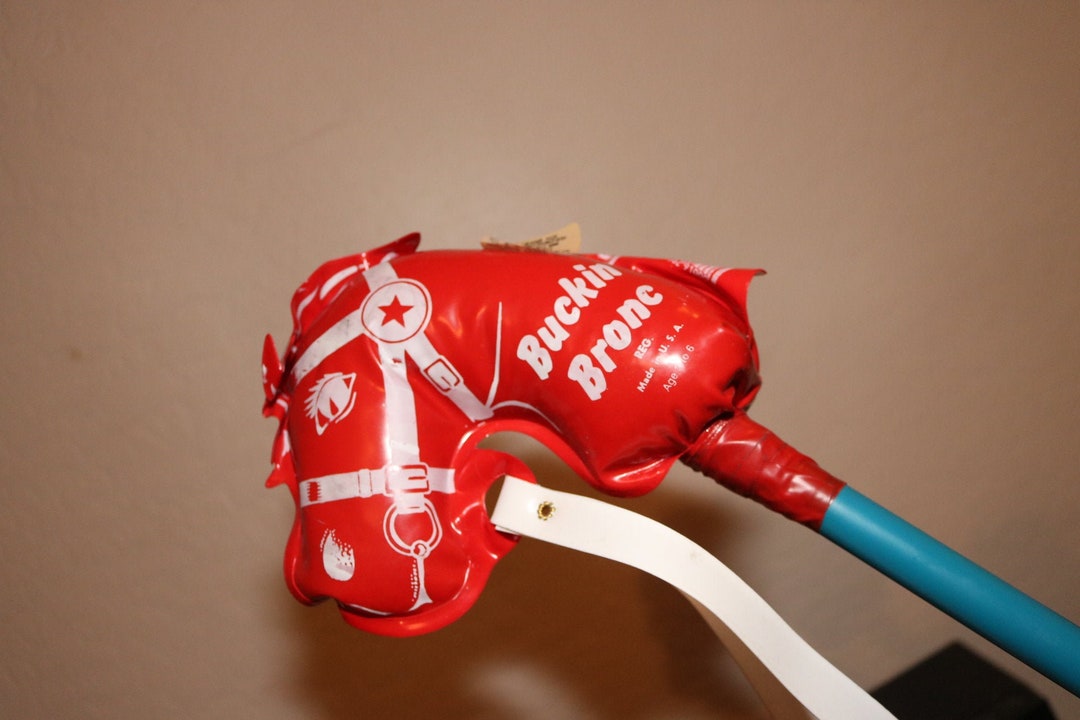 Buckin' Bronc Toy (1980) Hobby Horse Vintage 1980s Horsie Aspiring ...