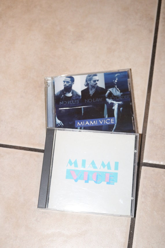 MIAMI Vice Tape 1985 CD Soundtrack TV Show Vintage 1980s Don | Etsy
