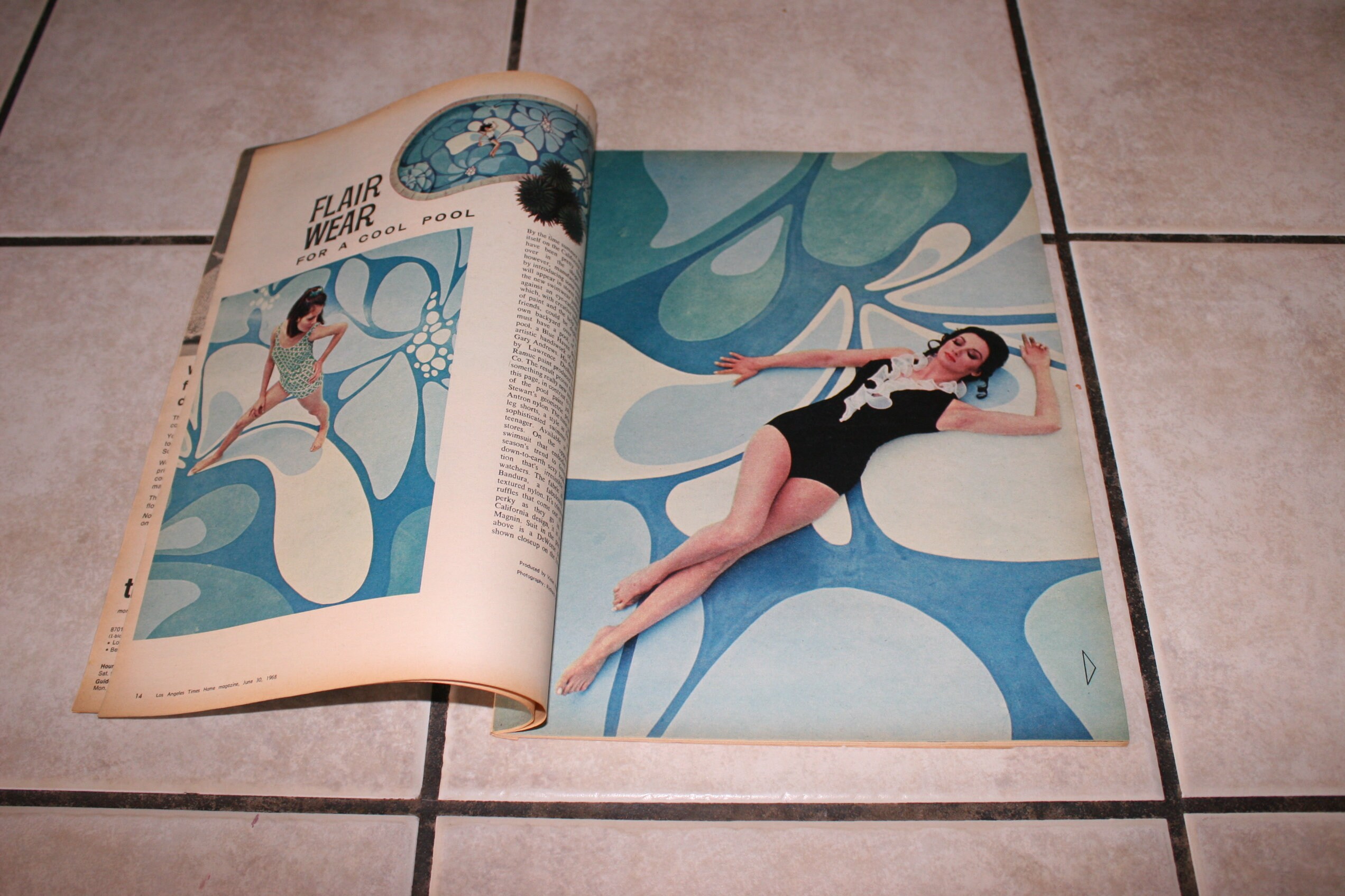 1967 HOME Magazine From Los Angeles Times Newspaper 1960s Furniture ...