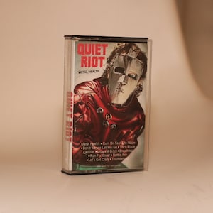 Quiet Riot 1983 Tape 80s Cassette Hair Heavy Metal Mullet Rock and Roll ...