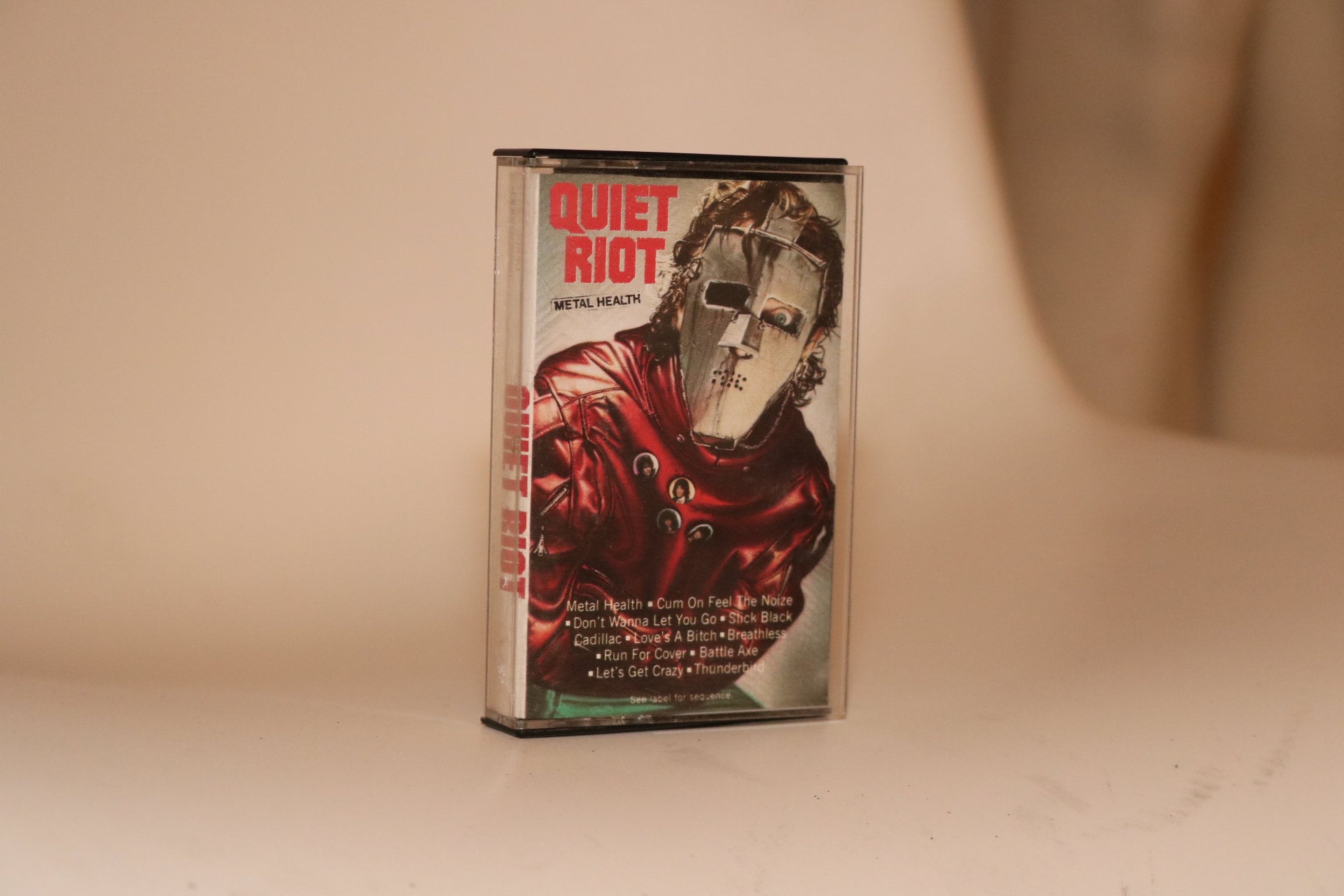 Quiet Riot 1983 Tape 80s Cassette Hair Heavy Metal Mullet Rock and Roll ...