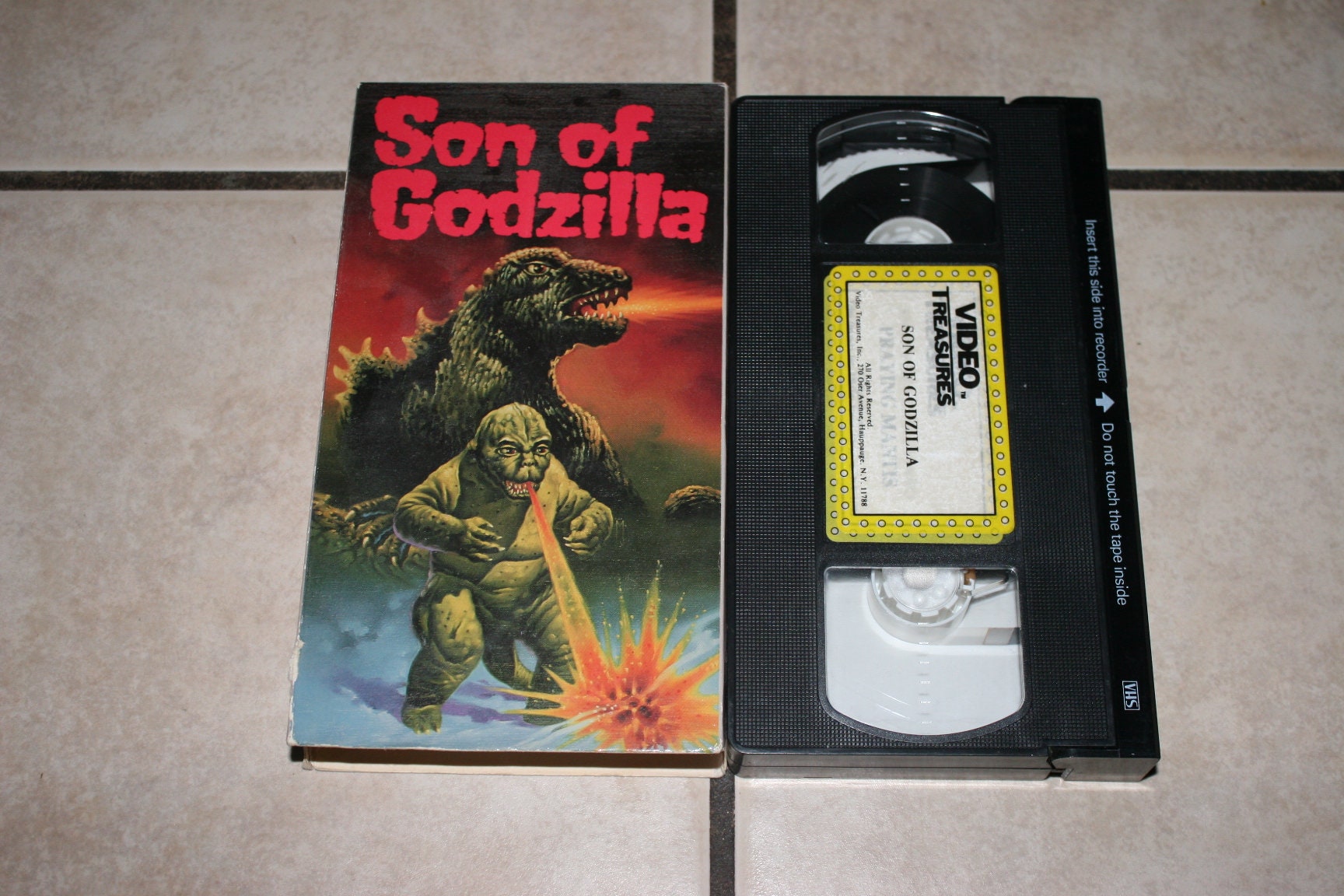 Son of Godzilla VHS Movie Old Monsters Rodan Varan Gorgo Japanese ...