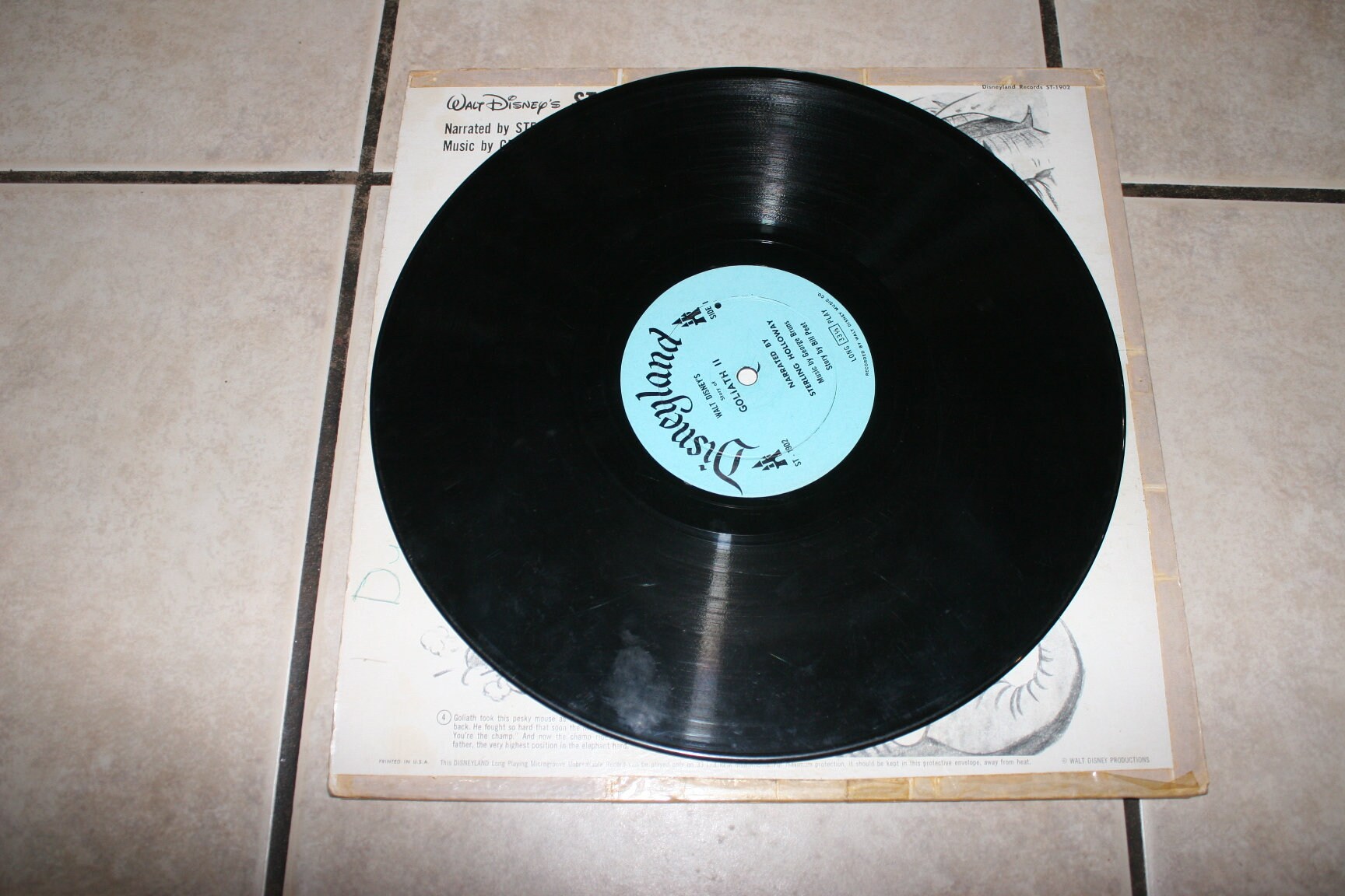 Walt Disney's Story of Goliath II Soundtrack 1962 - Etsy