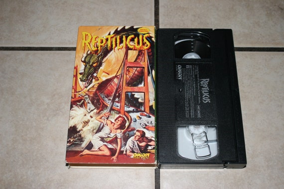Reptilicus VHS Classic Sci Fi Dinosaur Son of Godzilla Movie | Etsy
