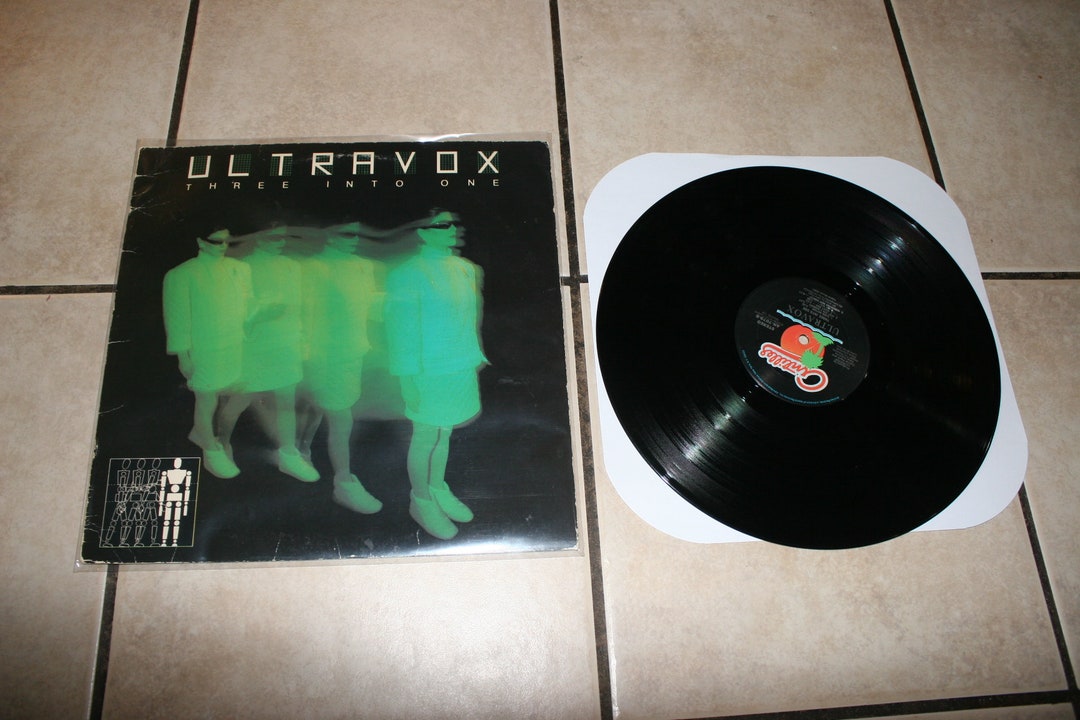 Ultravox 1977 Record Three Into One Vinyl Ultra Vox New Wave 1970s John ...