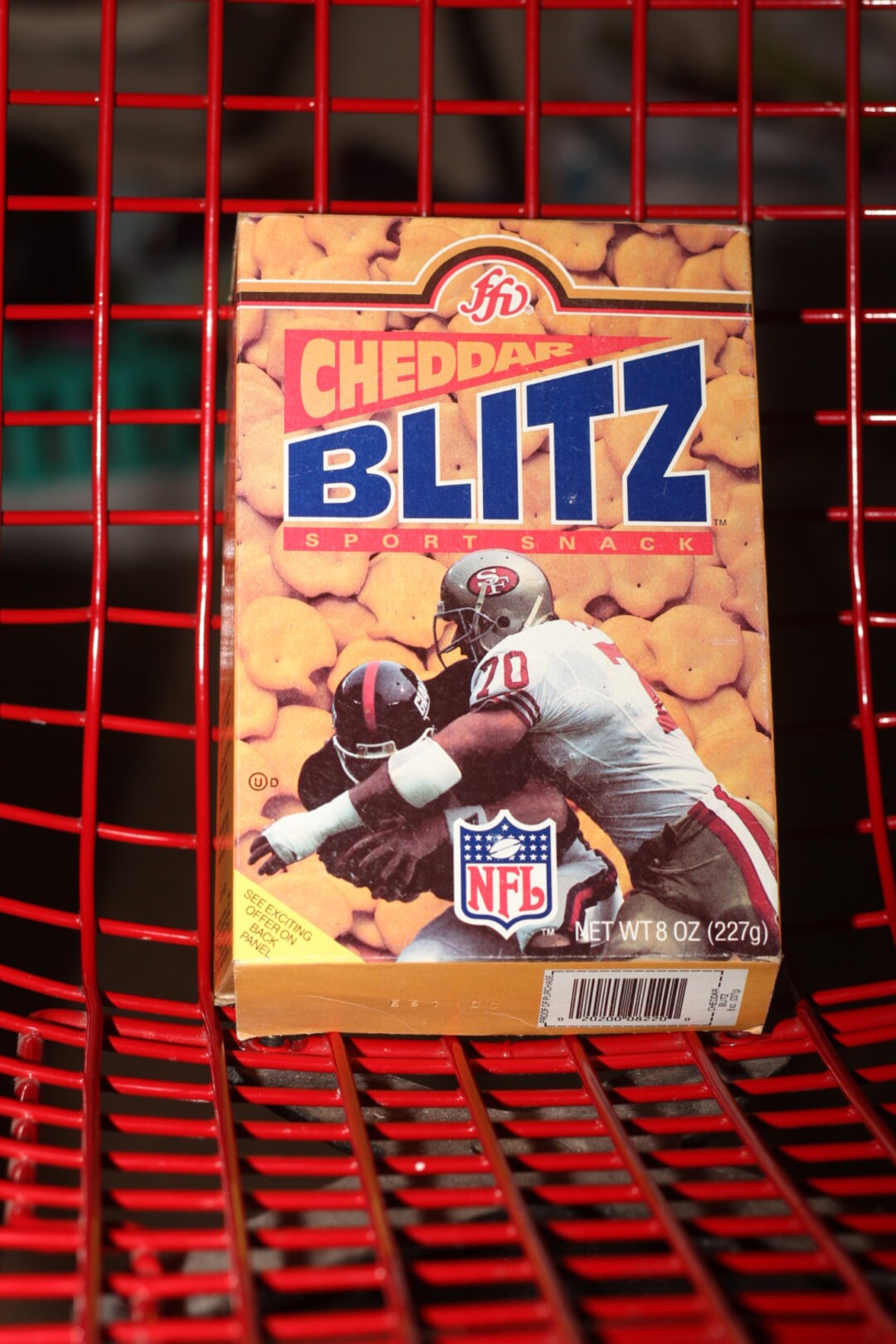 BLITZ Cheddar Sports Snack Crackers Vintage 1980s 1990s Monday Night ...