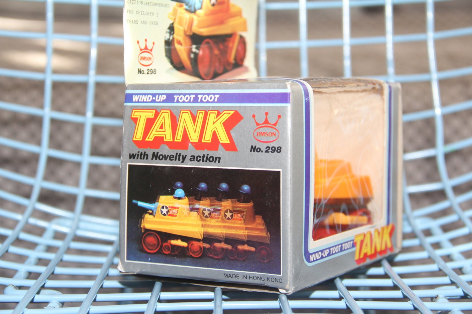 Tank Toot Toot 1980s Windup Toy in Box Cute Toot Toot Tomy - Etsy Ireland