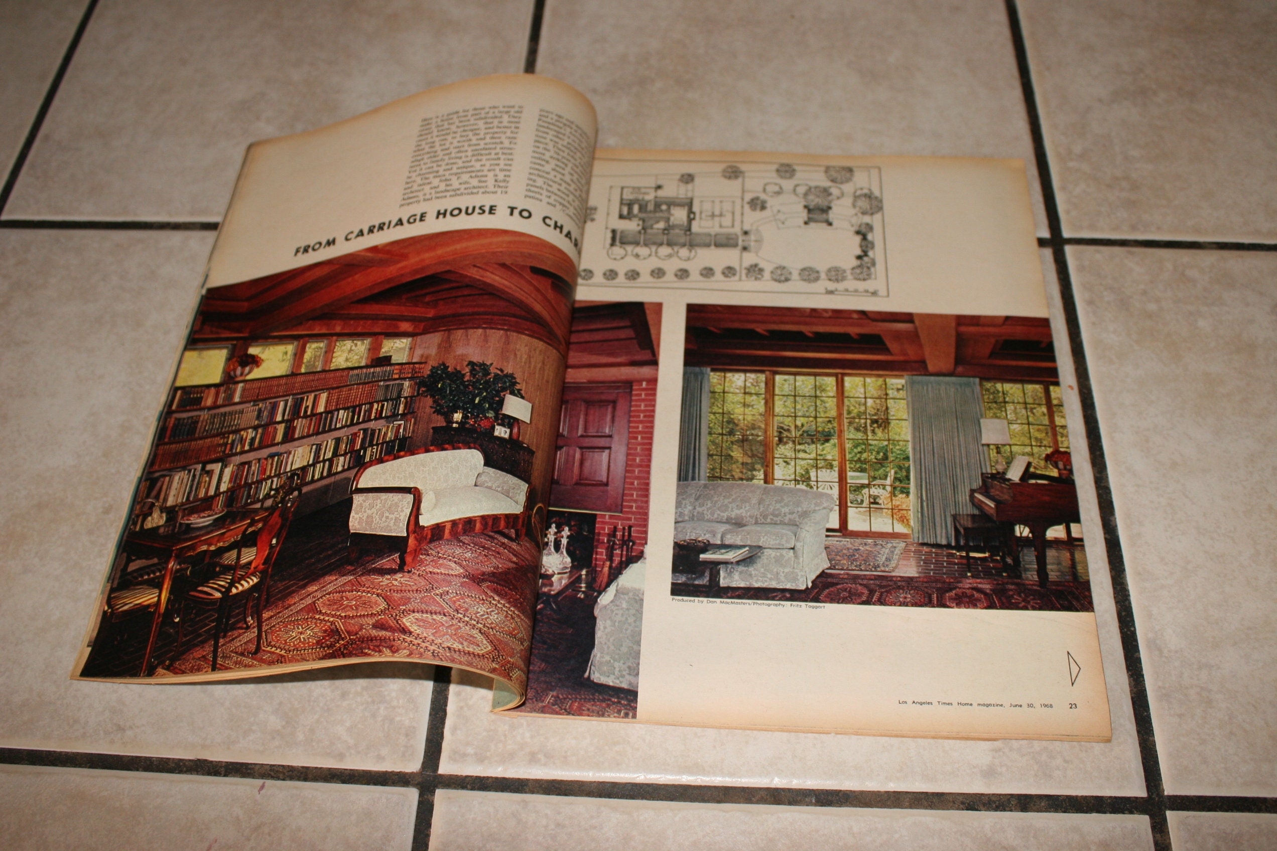 1967 HOME Magazine From Los Angeles Times Newspaper 1960s Furniture ...