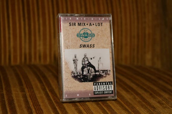Sir Mix A Lot Cassette Swass Tape 1988 Sir Mixalot Vintage Old | Etsy