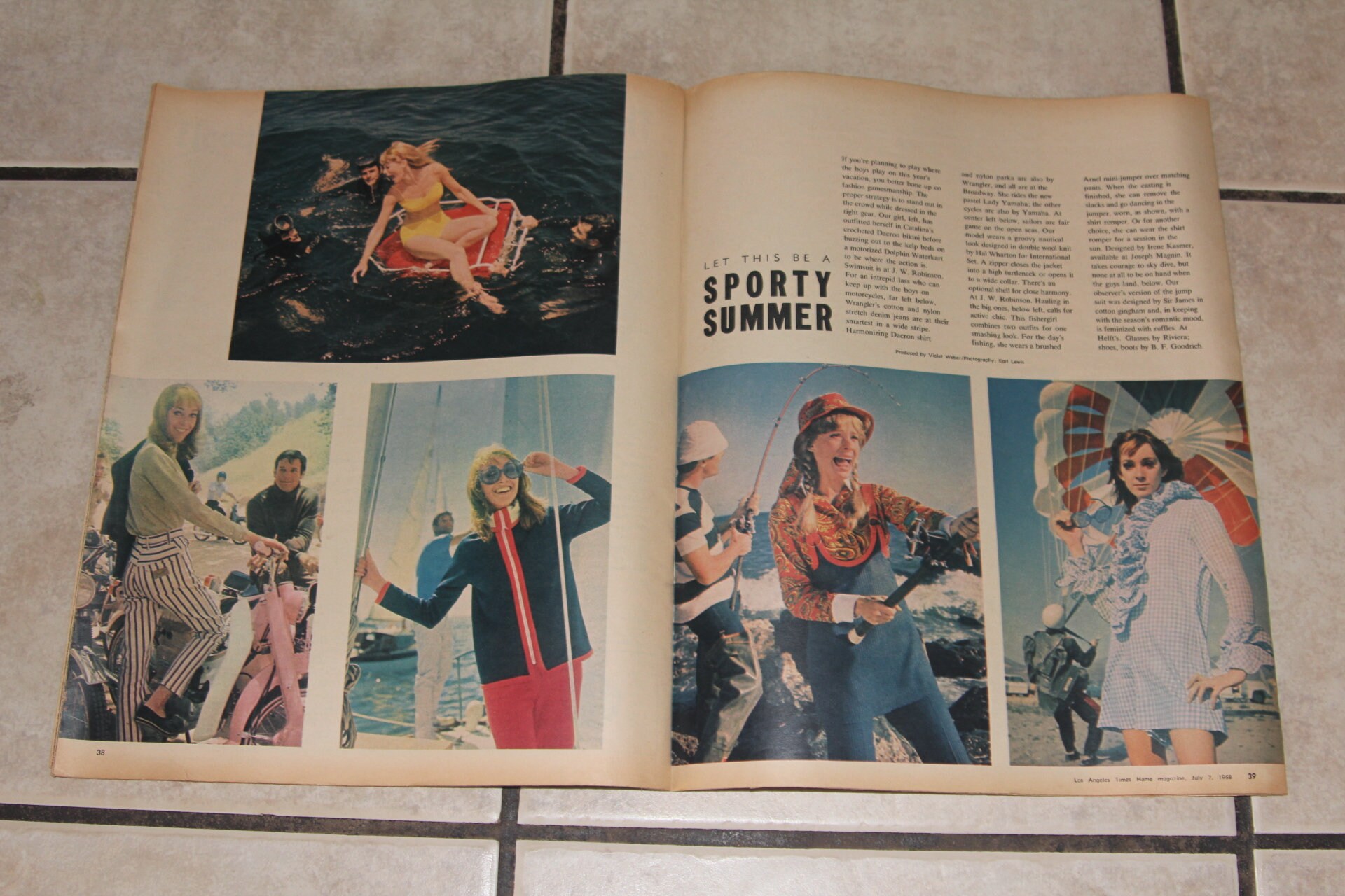 1968 HOME Magazine From Los Angeles Times Newspaper 1960s - Etsy