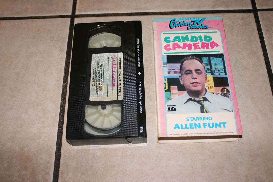 Candid Camera VHS TV Show Allen Funt Arthur Godfrey Durward Kirby - Etsy