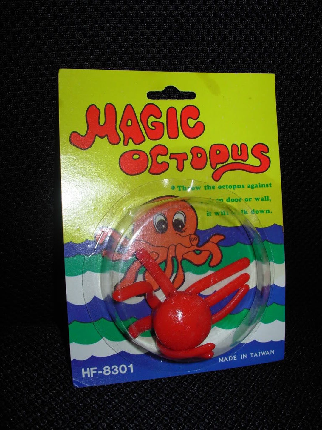The Magic Octopus Vintage 1980 Wacky Wall Walker Original 1980s Toy - Etsy