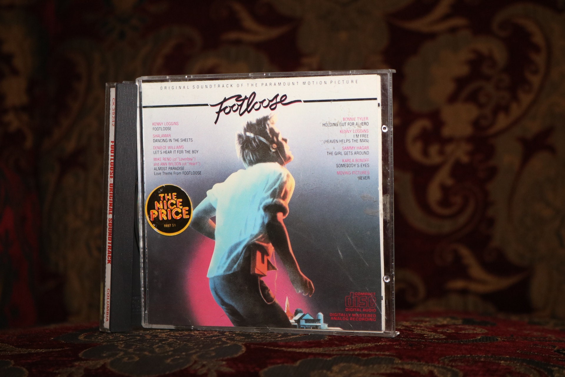 Footloose 1984 CD Bonnie Tyler Vintage Original Movie Soundtrack Kevin ...