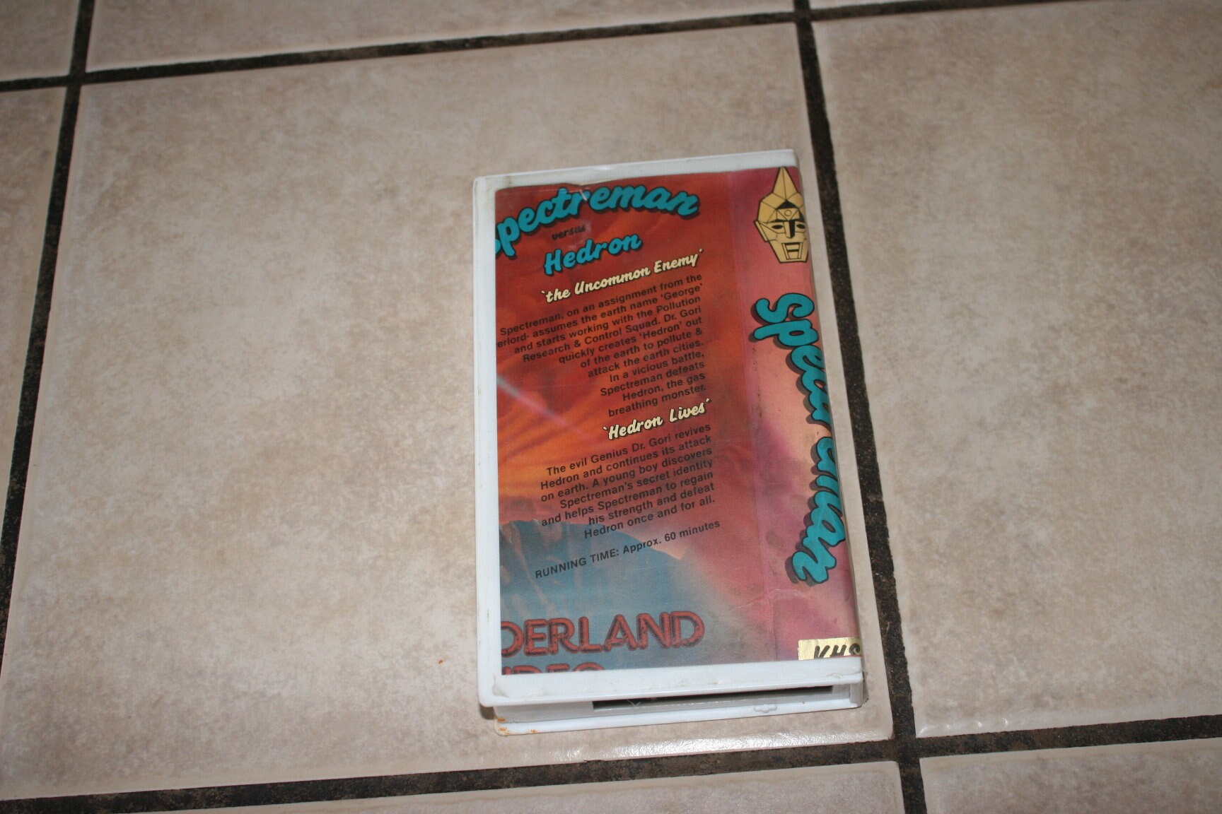 Spectreman VS Hedron VHS Video in Movie Old Monsters Rodan Japanese ...