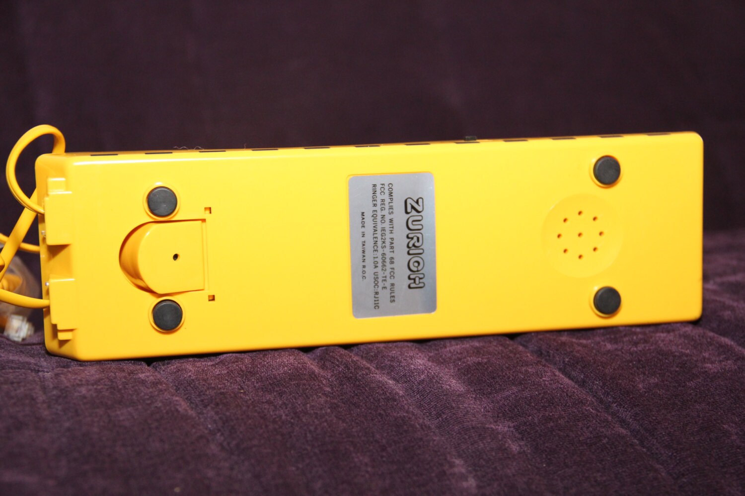 1980s Yellow Taxi-cab Phone Telephone by Zurich - Etsy