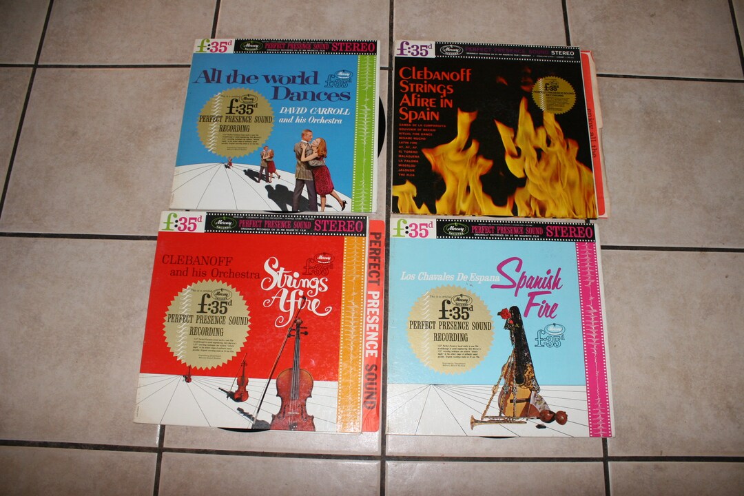 Clebanoff Strings A Fire David Carroll Orchestra Los Chavales De Espana ...