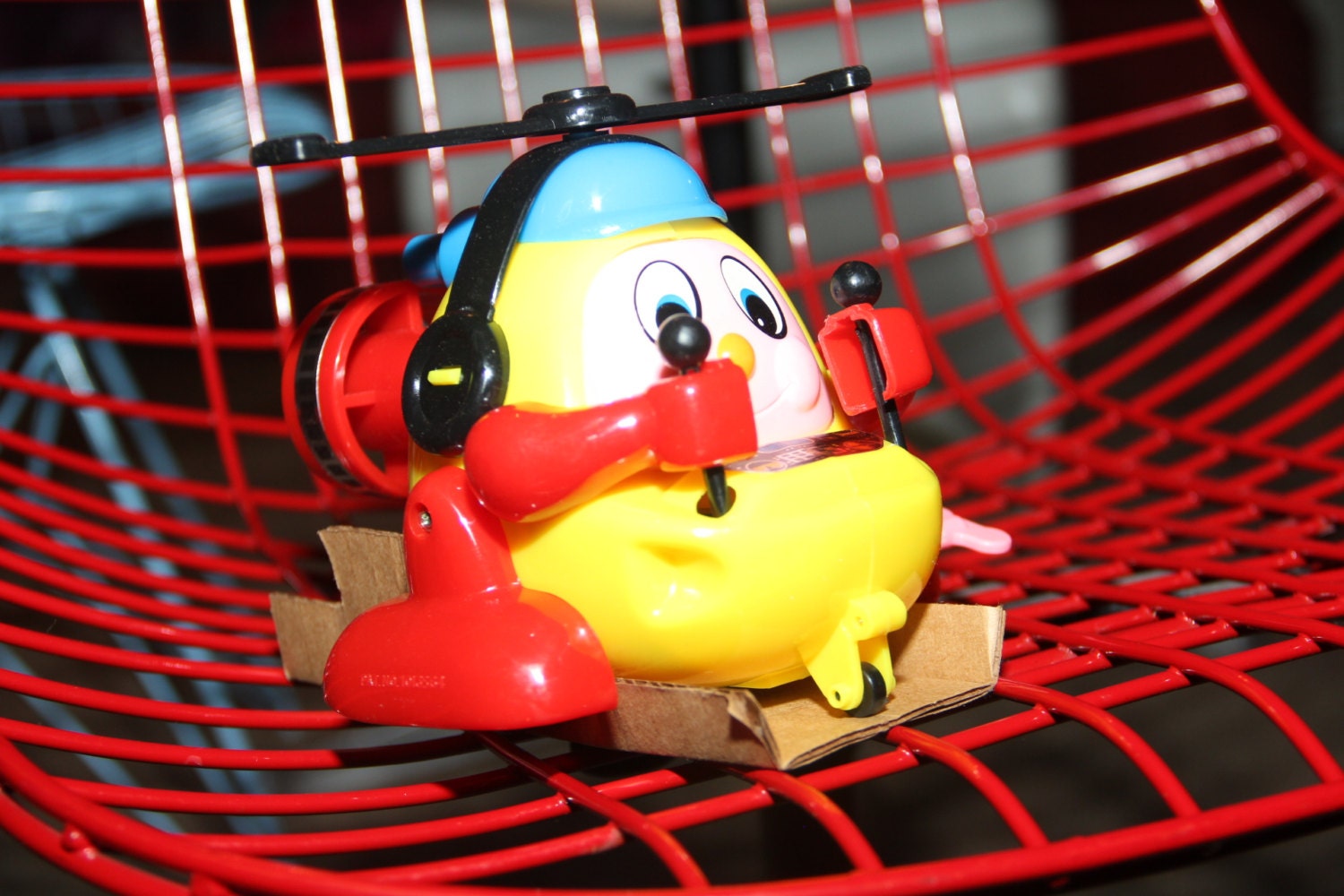 Roundabout Copter Vintage 1980s Toy Battery-op Toy Helicopter by BTG - Etsy