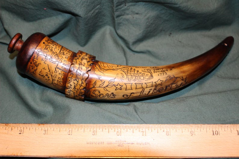 Southern Banded Patriot Horn - Etsy
