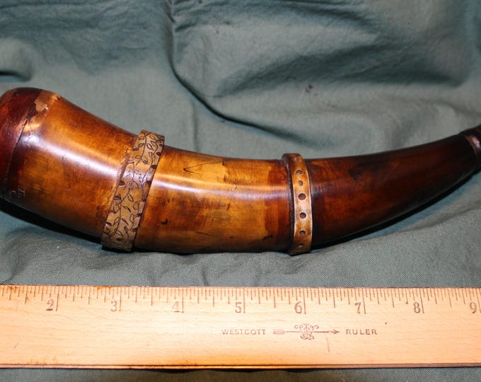 Southern Banded Powder Horn - Etsy