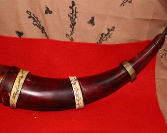 Southern Banded Powder Horn - Etsy