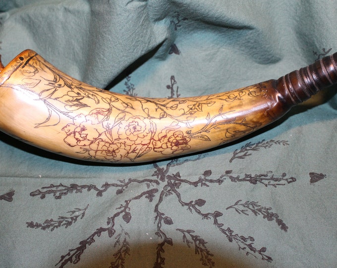 The "southern Banded" Powder Horn - Etsy