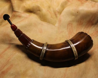 Southern Banded Powder Horn - Etsy